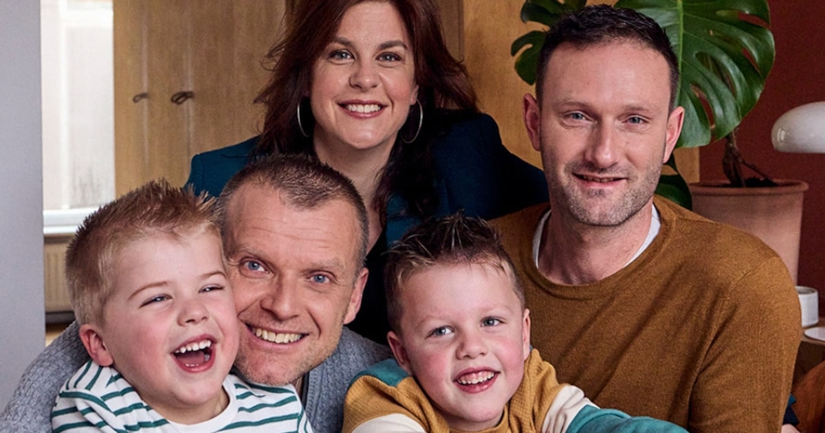 Eddy, Marcel en Charlotte zijn samen ouders: ‘Voor de kinderen is het gewoon en voor hun ...