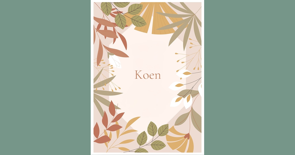 Koen - Betekenis en herkomst van de naam | Ouders van Nu